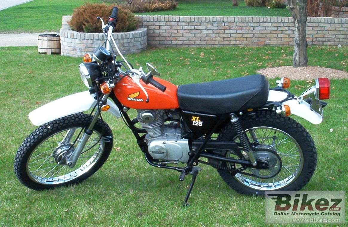 Honda XL 125 Poster